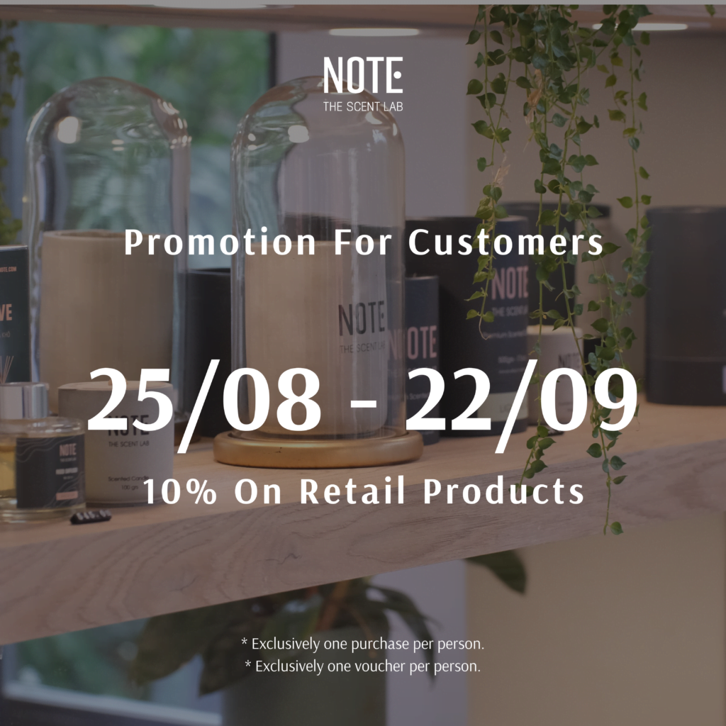 CHI NHÁNH TẠI LOTTE MALL TÂY HỒ - NOTE - The Scent Lab Hanoi